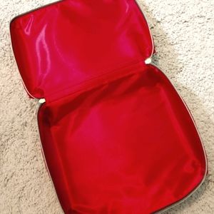 Estee Lauder | Bags | New Estee Lauder Red Velvet Cosmetic Case | Poshmark
